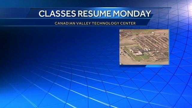 Canadian Valley Tech classes to resume