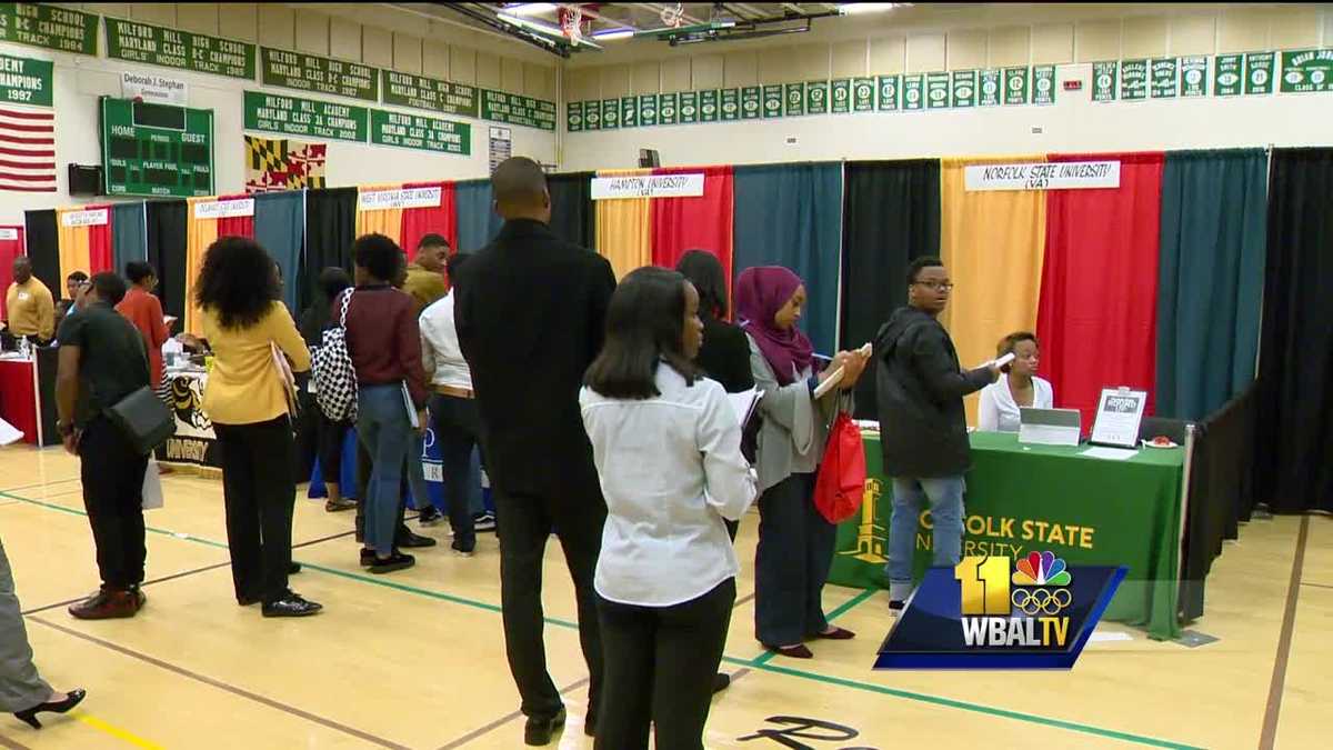 Video: 957 students attend fair, get accepted to colleges