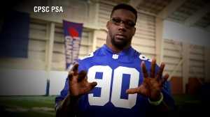 Fireworks safety, NFL player hurt speaks out
