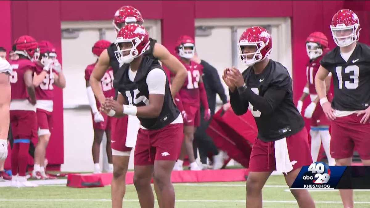 Razorbacks hold first spring practice