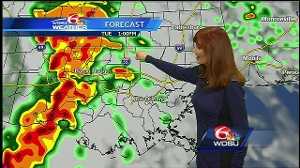 Monday Overnight: Enhanced and Moderate Risk Severe Storms