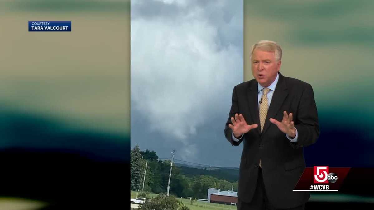Mike Wankum details Massachusetts tornadoes seen in videos