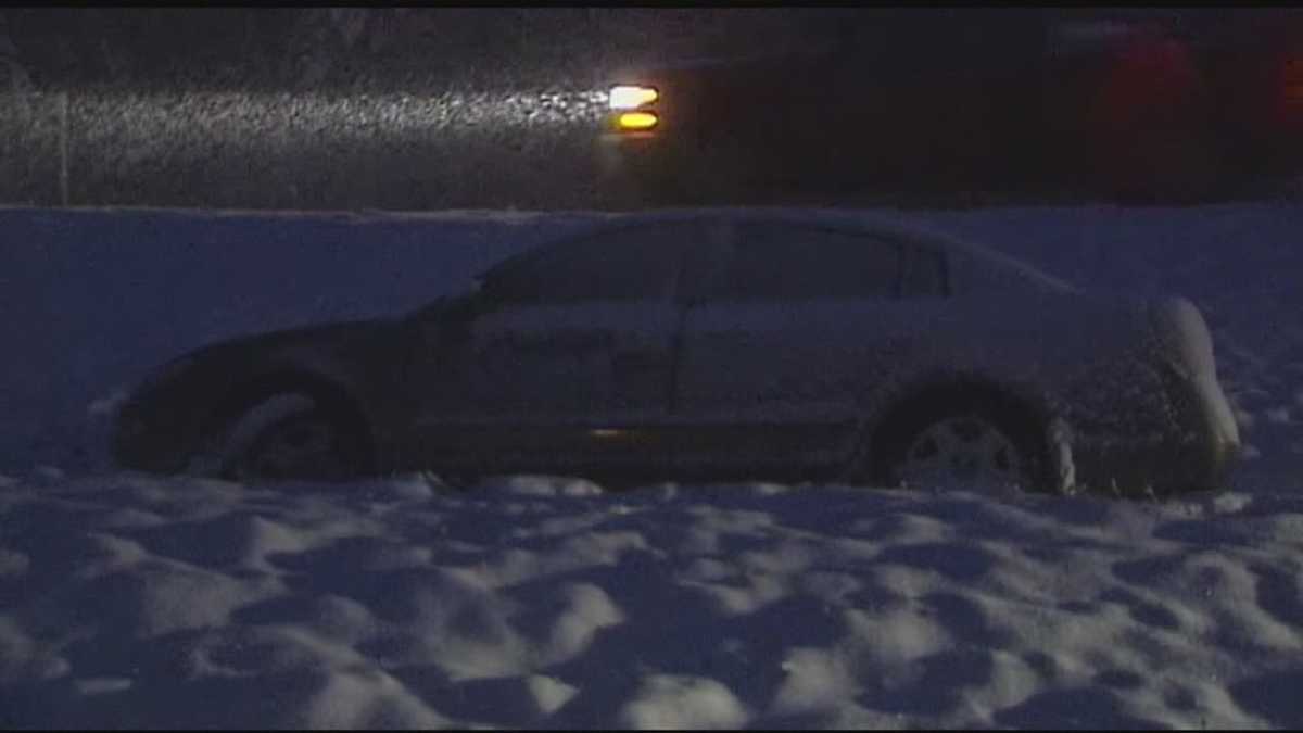 Storm causes treacherous driving conditions