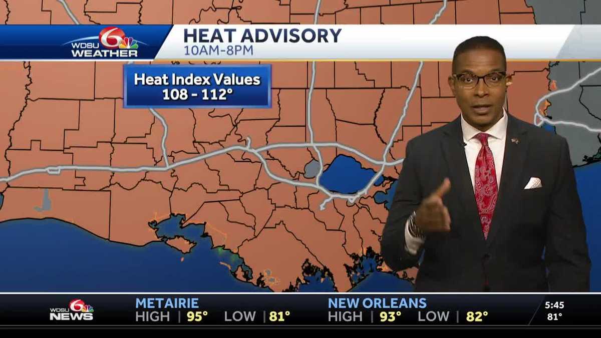 Friday Heat Advisory