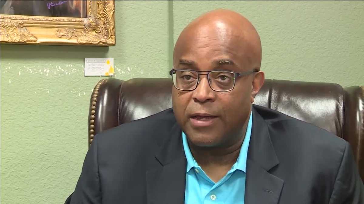 Darrell Davis discusses goals after being elected Edmond's first Black ...