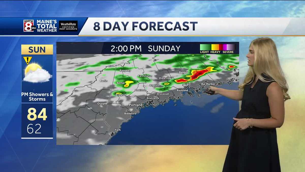 Impact weather for Sunday afternoon