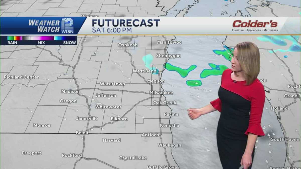 Videocast: Drizzle, flurries Saturday morning