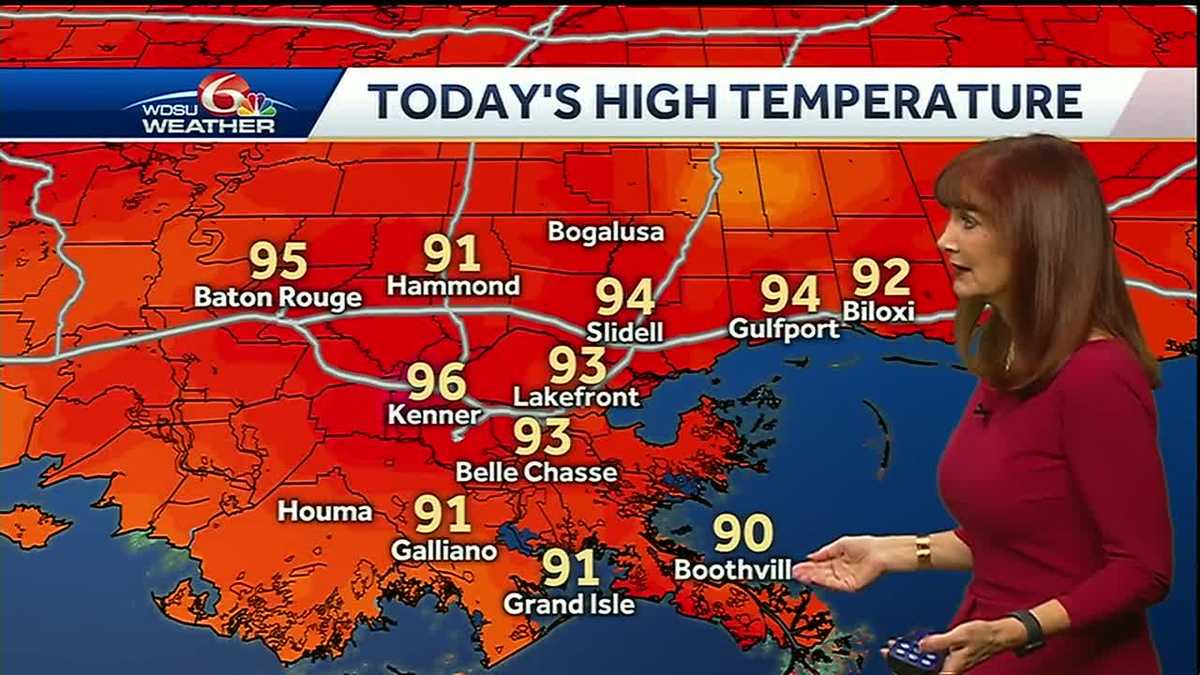 Plenty hot today, and Hotter tomorrow