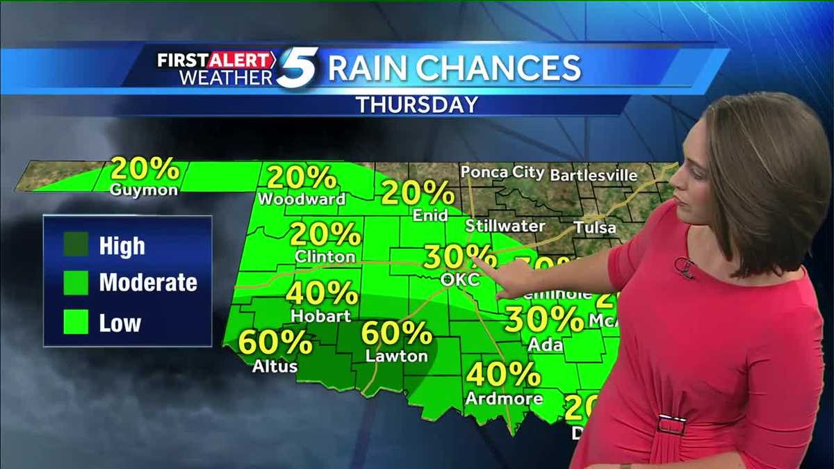 Forecast: Light rain possible Thursday