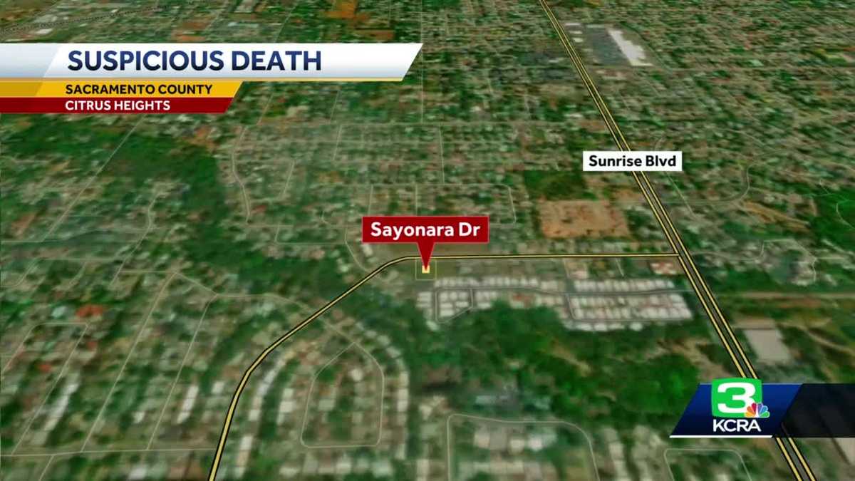 Citrus Heights police investigate homicide at home Citrus Heights police investigate homicide at home