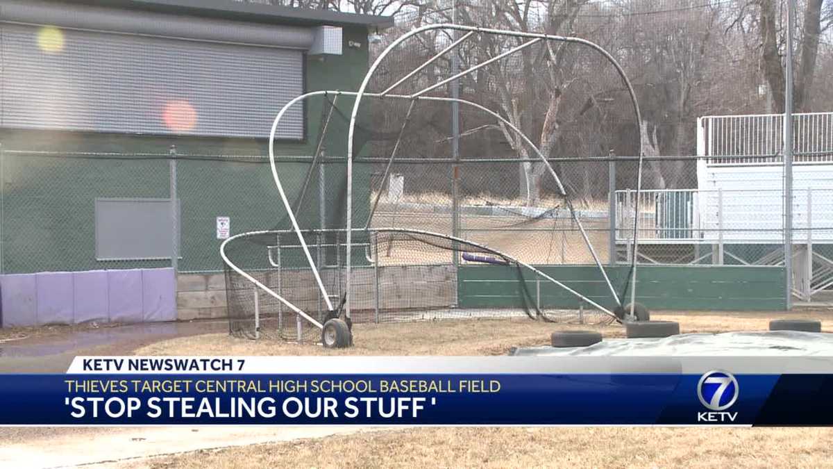 Central High School baseball field vandalized, outfield damaged