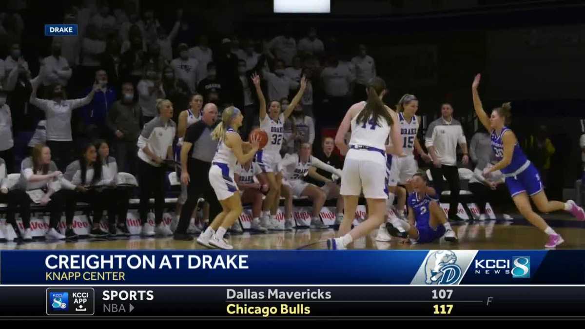 WATCH: Drake freshman makes winning shot in first game