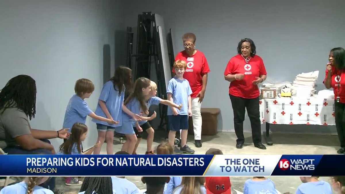 Red Cross prepares students for natural disasters