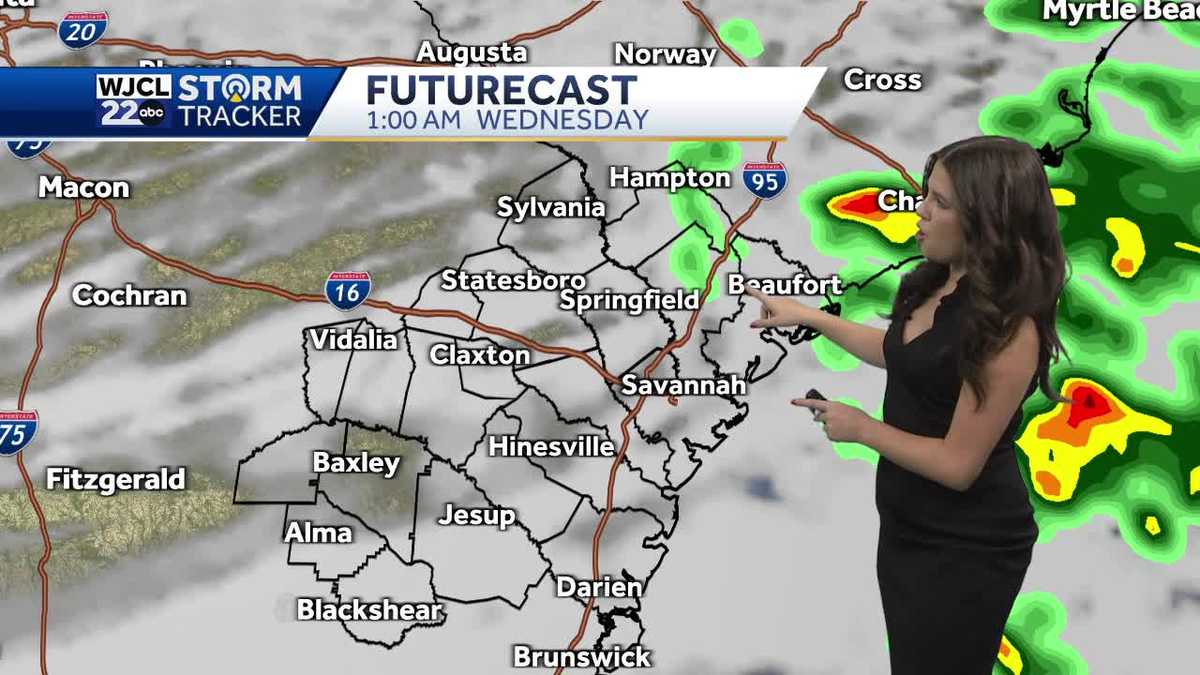 Gloomy Tuesday with lots of cloud cover and a little light rain