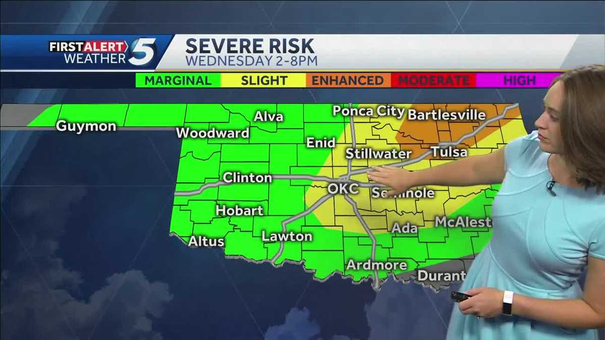 Forecast: Severe risk is back today