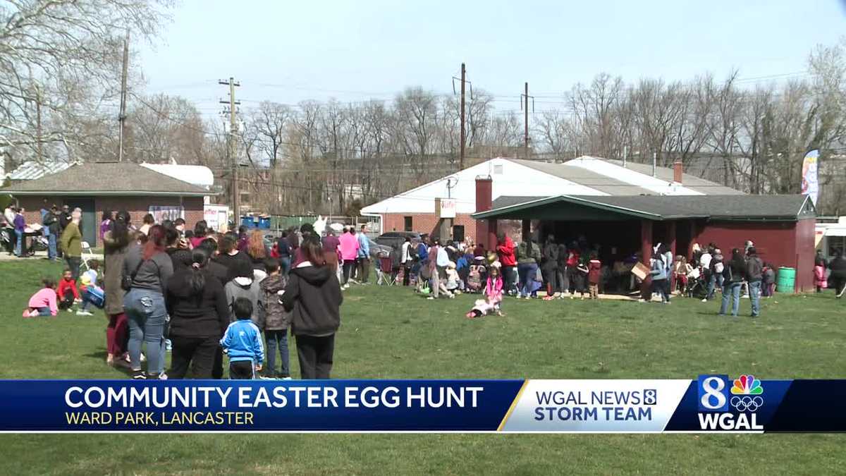 Rainy day Easter Egg Hunt in Lancaster