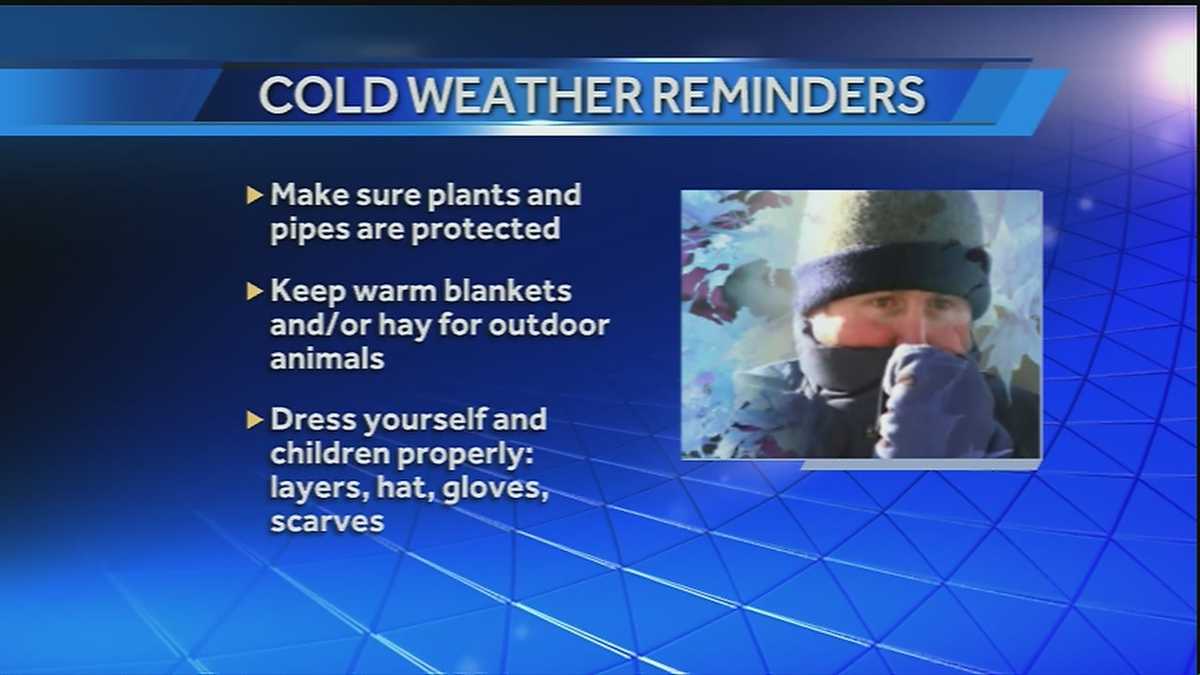 Staying warm and safe through the arctic blast