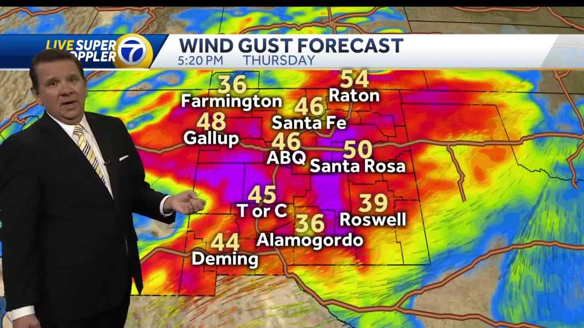 Very strong winds moving in!