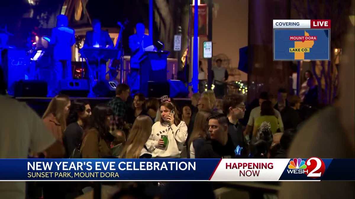 New Year's Eve Celebration draws crowds to Mount Dora