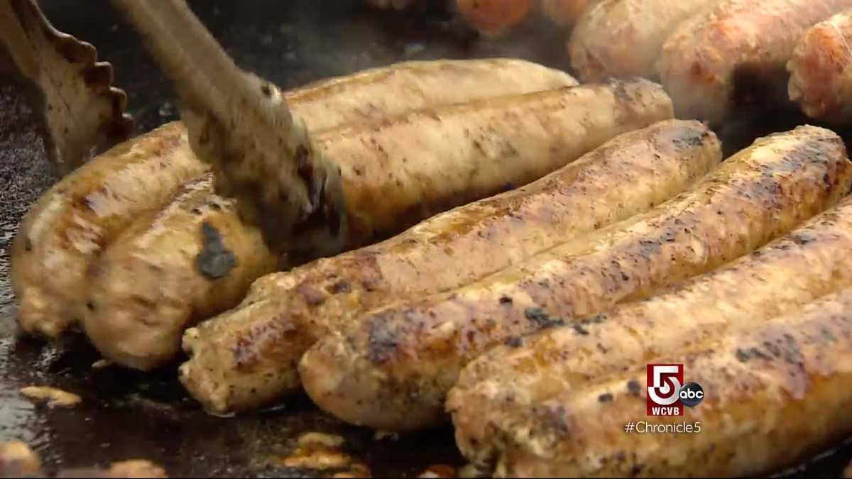 The Sausage Guy is grilling up a Fenway staple all around Massachusetts