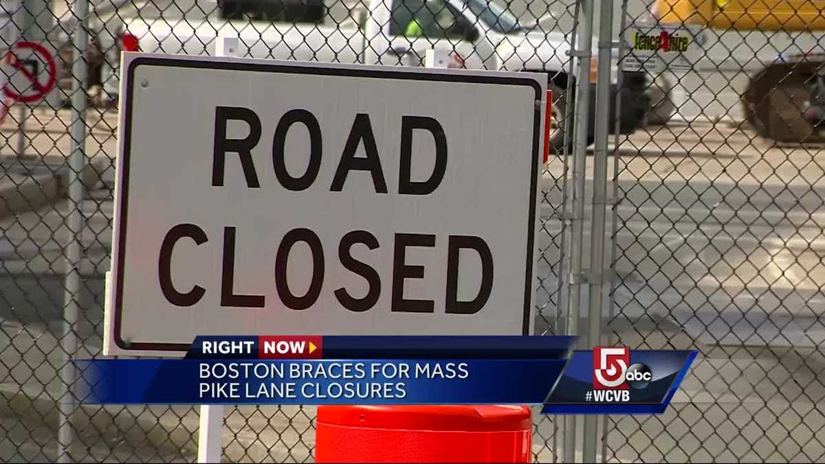 Boston Braces For Mass Pike Lane Closures