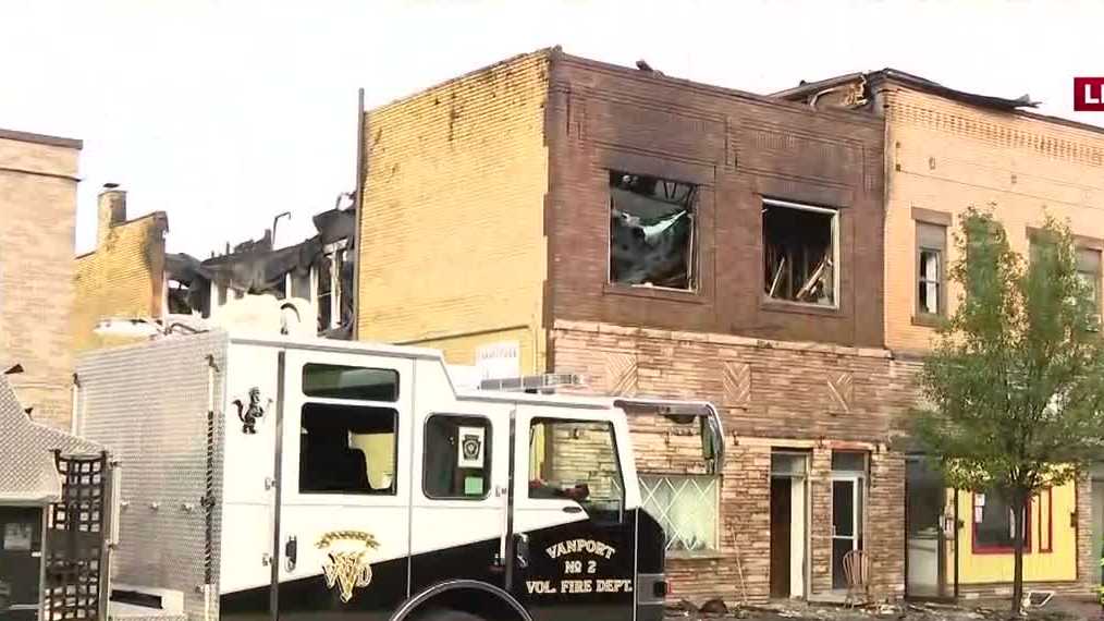 Fire in Midland engulfs building; Troopers, officers rescue residents