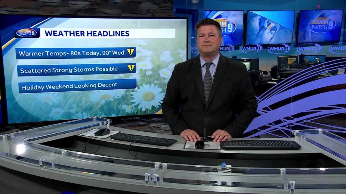 NH forecast video: Warmer weather moves in