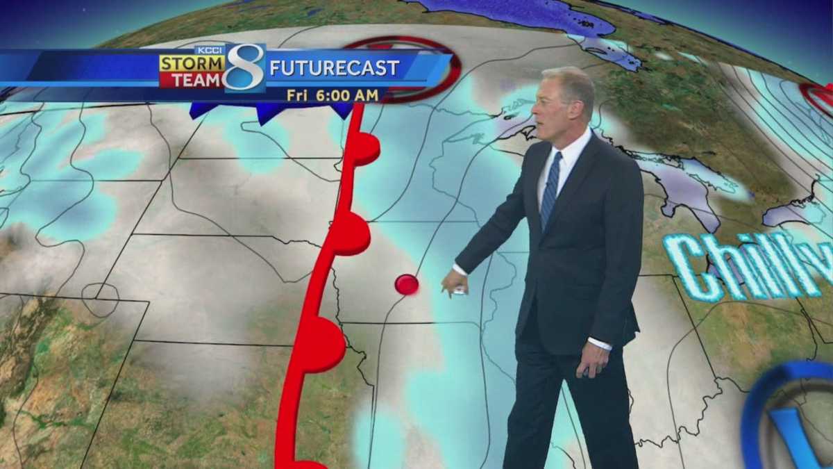 KCCI 8 video weather forecast