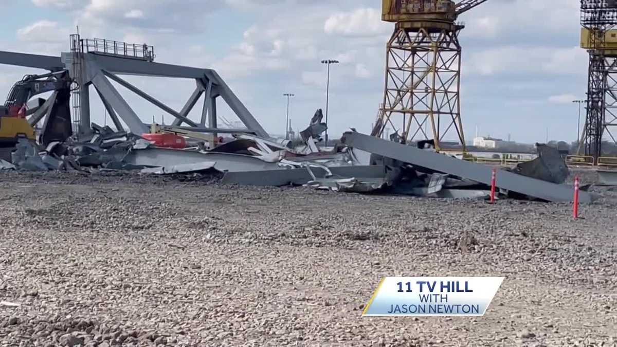 Aftermath of Key Bridge collapse | 11 TV Hill