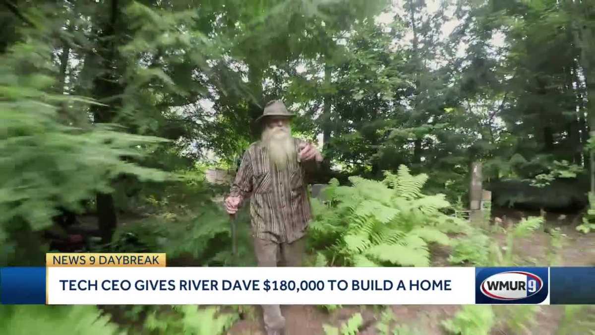 New Hampshire man 'River Dave' receives gift from tech CEO
