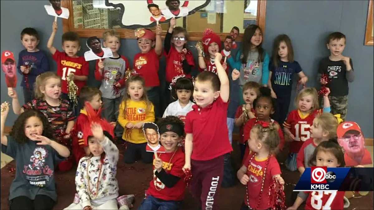 Chiefs fans show off their team spirit