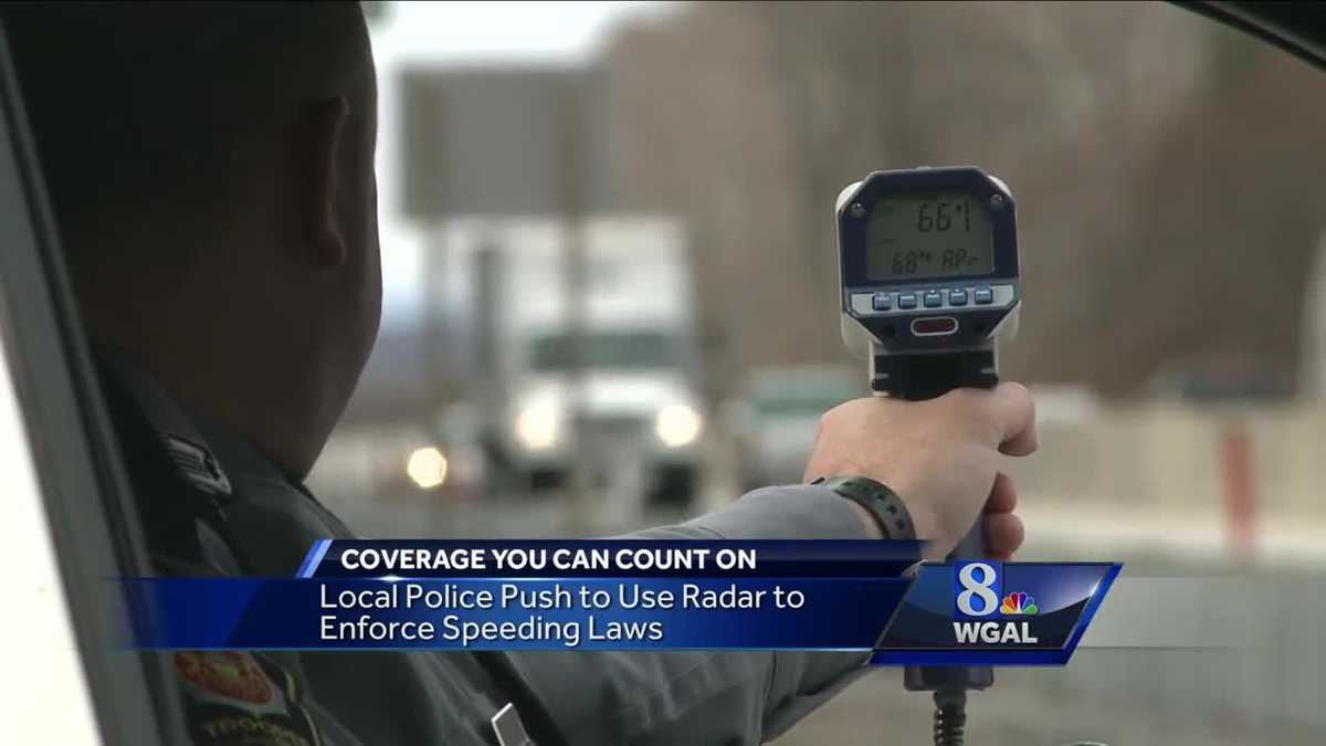 Local police push to use radar guns to enforce speeding laws