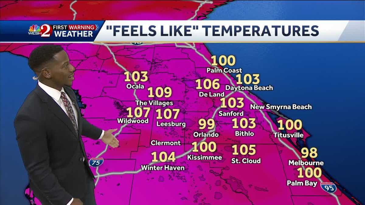 Impact Weather Afternoon: High Heat and Humidity