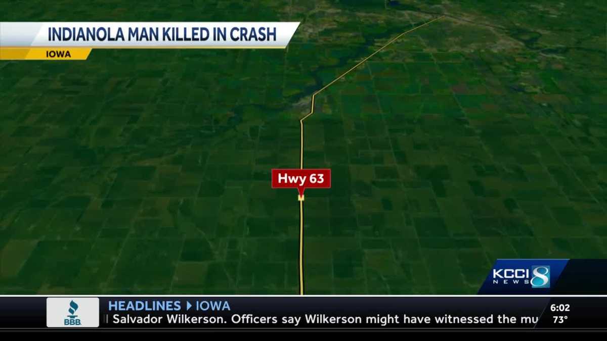 Iowa Man Killed In Highway Crash
