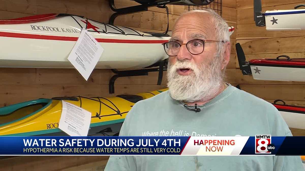 Cold water risks ahead of the holiday weekend