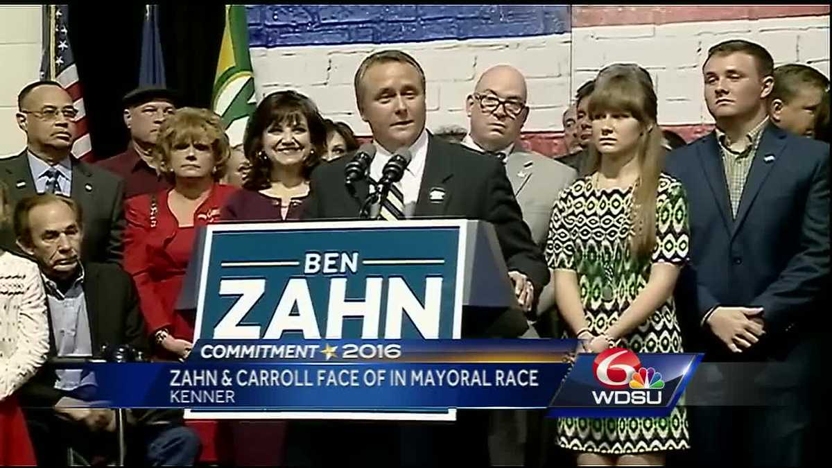 Ben Zahn wins Kenner mayor race