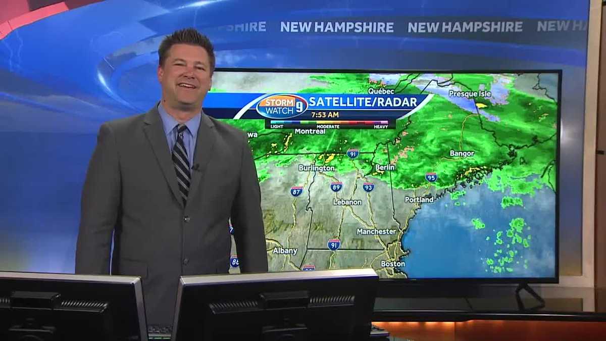 Watch: Clouds, drizzle with some thundershowers