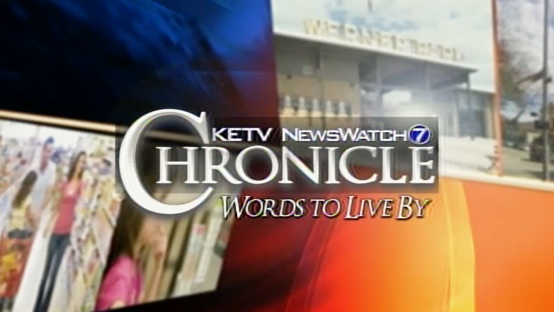 Chronicle: Words to Live By