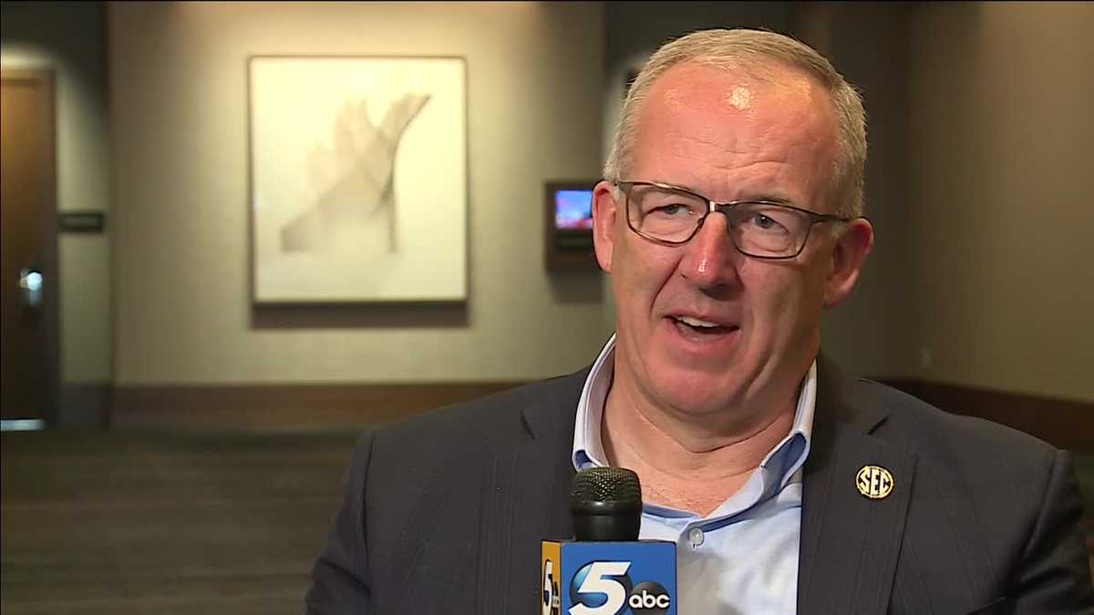SEC Commissioner Greg Sankey discusses OU’s, Texas’ upcoming move