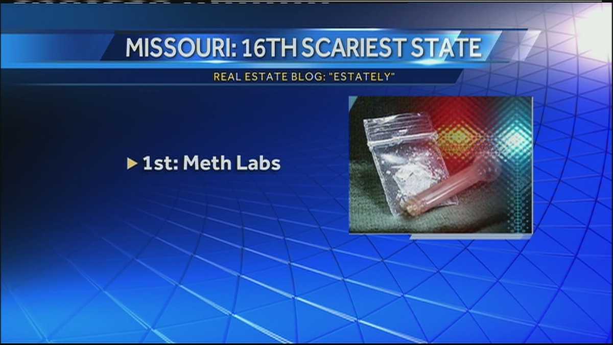 Meth, spiders help boost Missouri's rank as a scary state