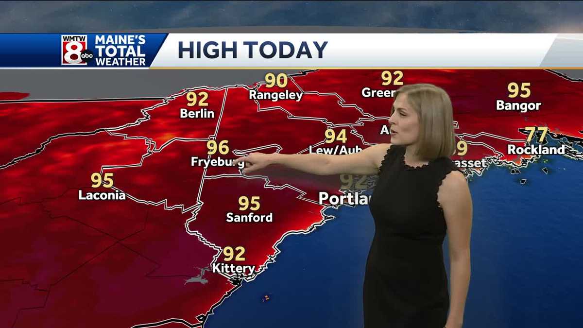 Even hotter today, feels like 100-105