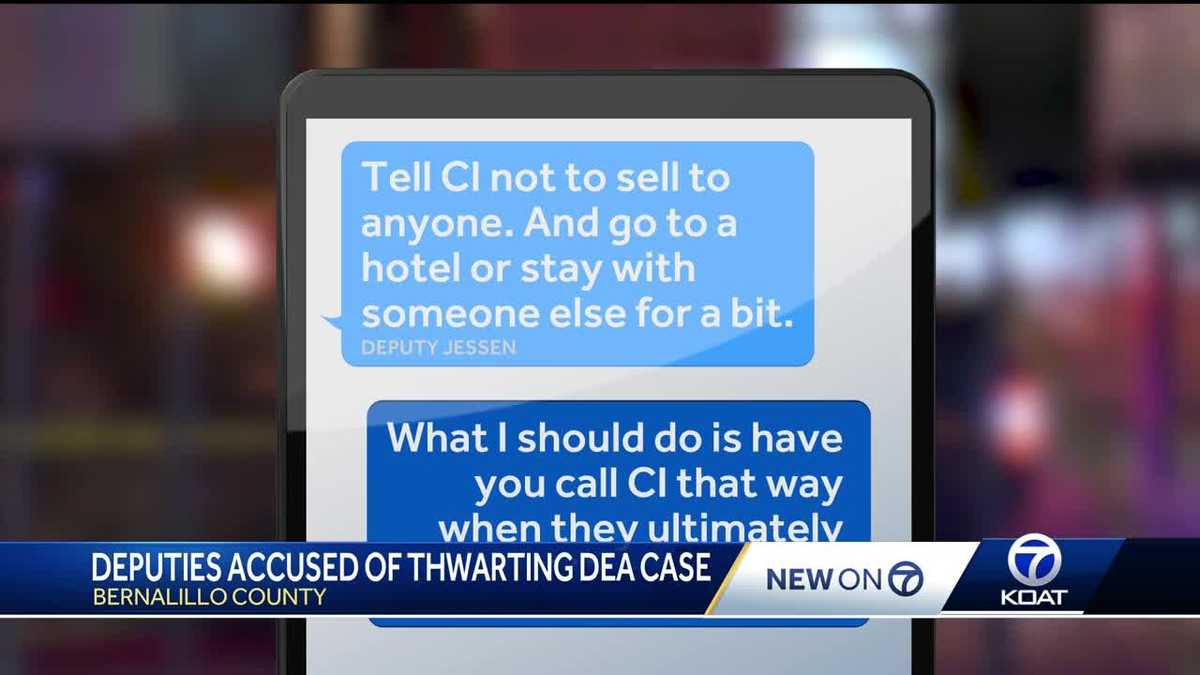 Deputies federally charged after allegedly tipping off DEA target