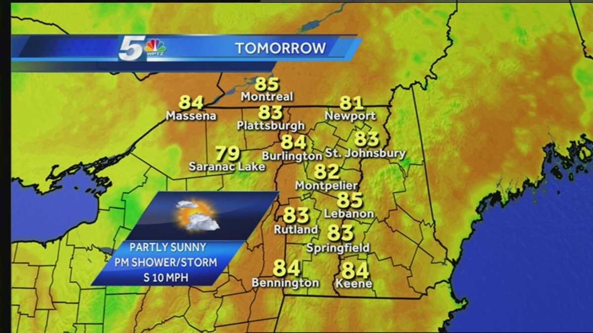 Brian Warren's 11pm WPTZ WeatherCast