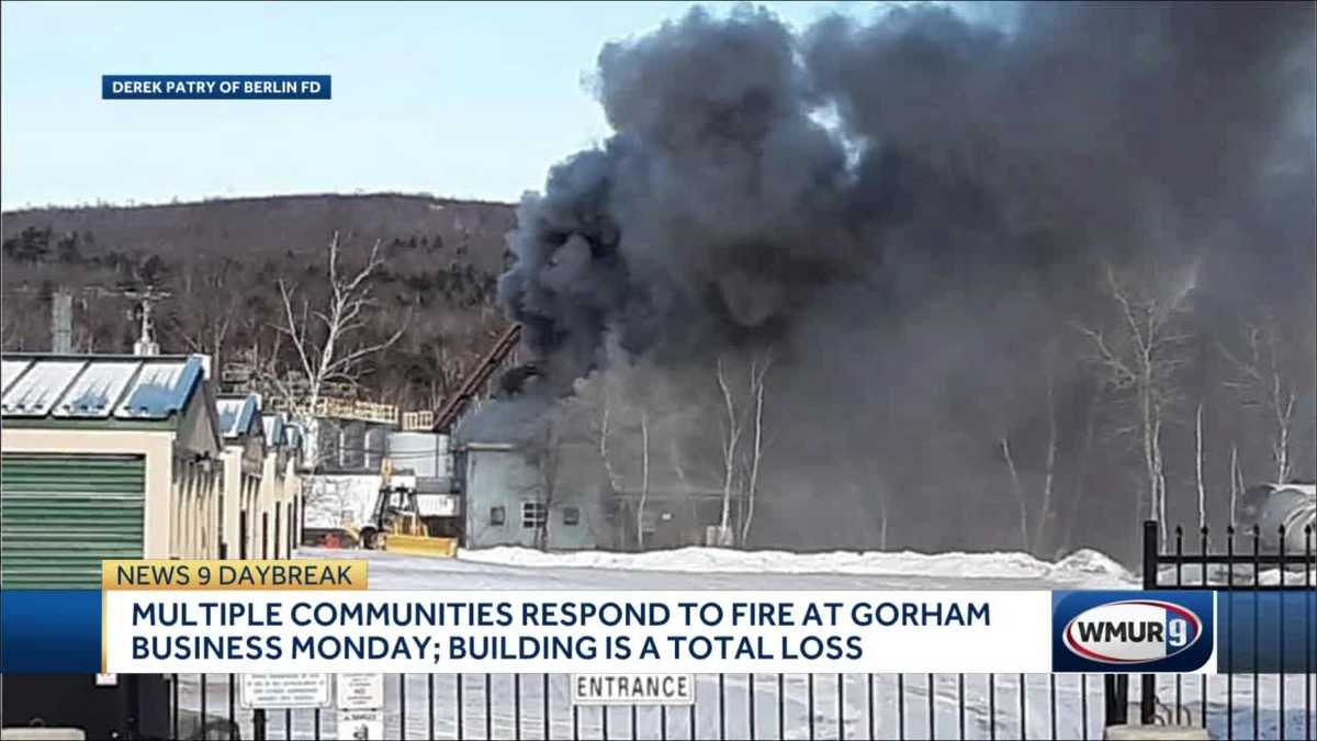 Gorham Building A Total Loss After Fire