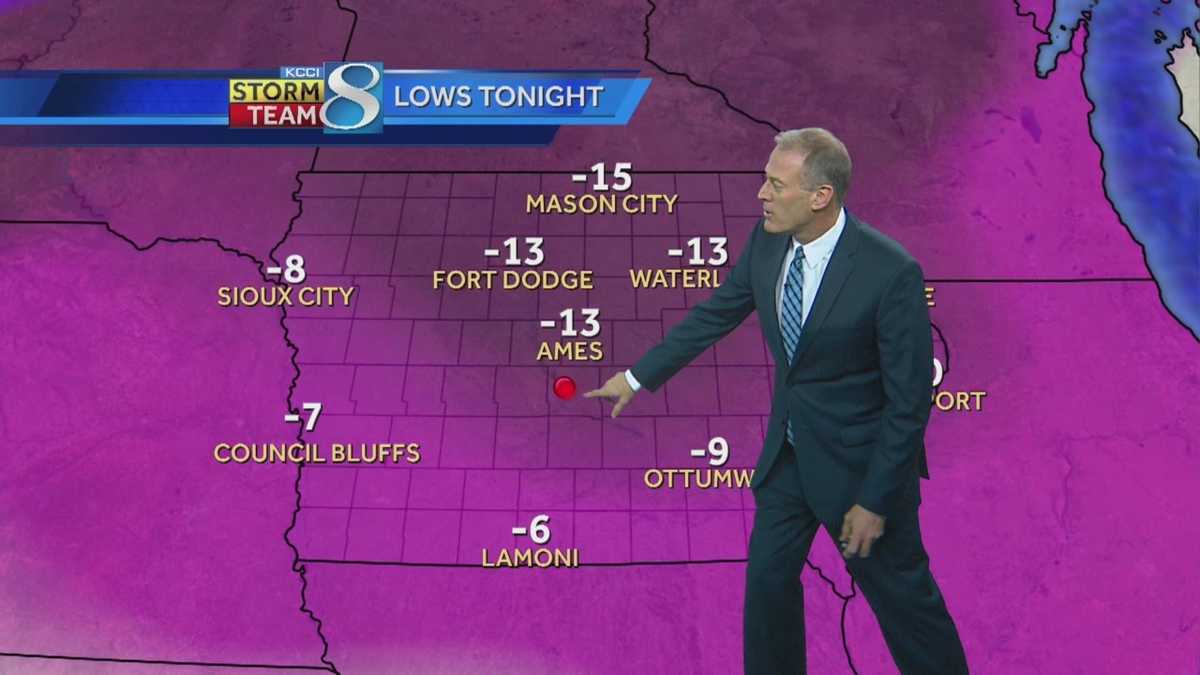 KCCI 8 video weather forecast