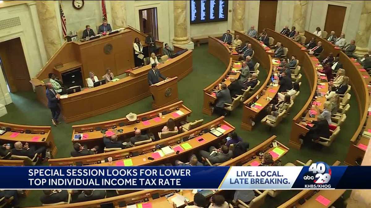 Arkansas lawmakers moved closer to approving tax cuts in Day 2 of the special legislative session