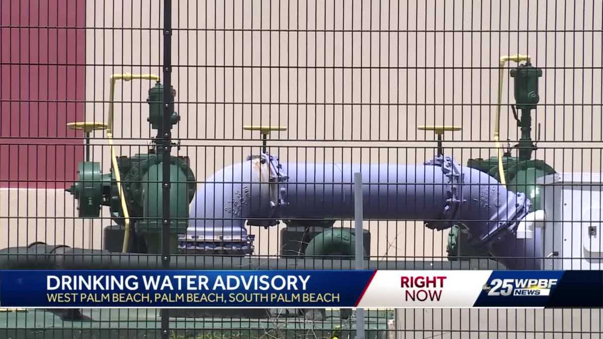 West Palm Beach water advisory continues as wat