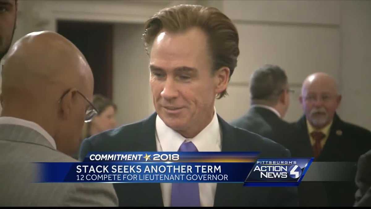 Stack seeks another term as 12 compete for Lieutenant Governor