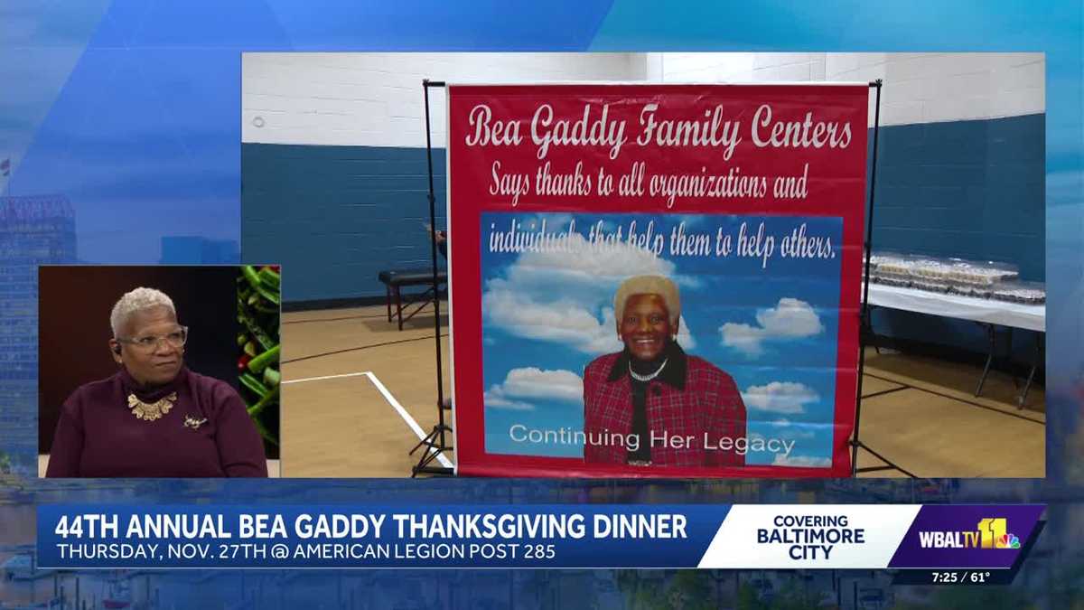 Bea Gaddy Thanksgiving: The same mission in a new location