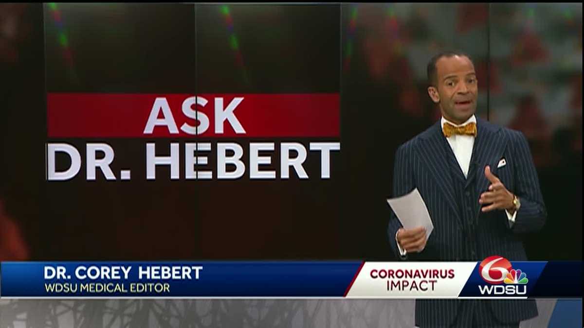 Dr. Corey Hebert talks about how to clean a home after someone has been ...